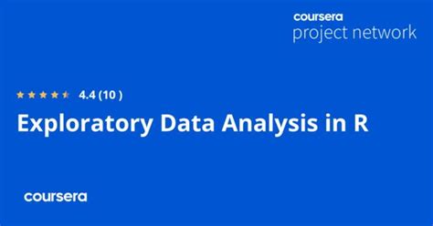 Exploratory Data Analysis In R Coursya