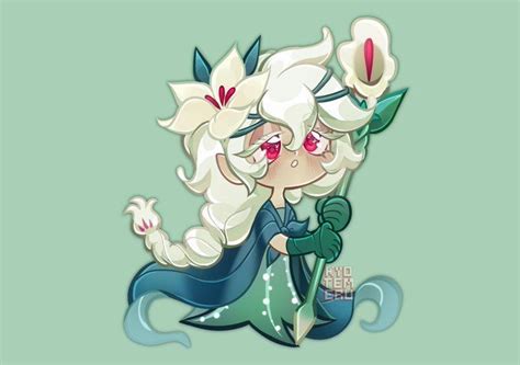 Cookie Run Kingdom Lilly Cookie Cookierun Kingdom White Lily Cookie Crk