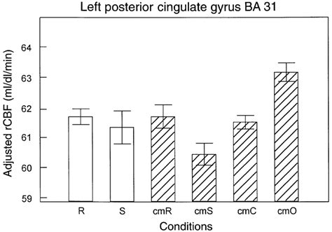 Functional Profile Of The Left Posterior Cingulate Gyrus Same