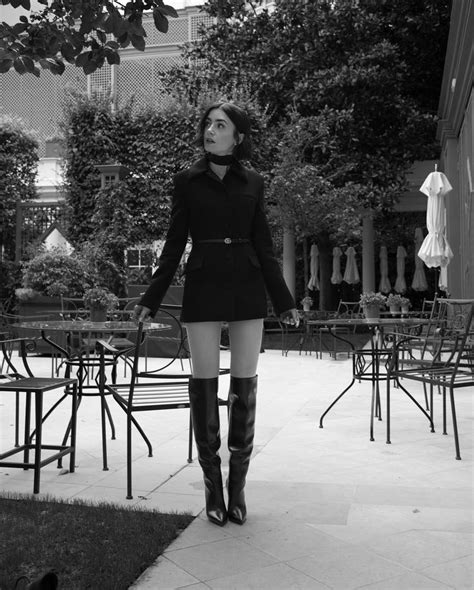 Lily Collins Back Where It All Began Paris Press Days One And Two