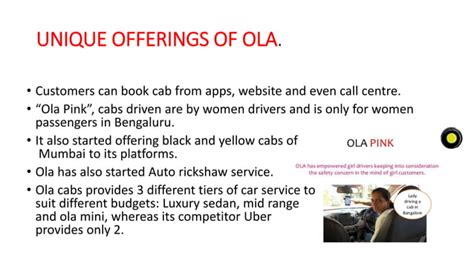 Ola Business Model Pptx