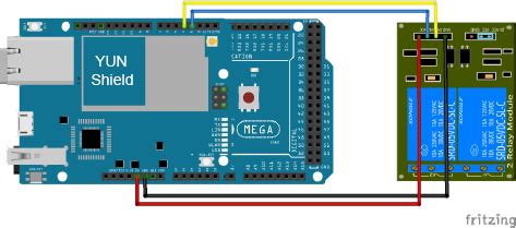 Osoyoo Yun IoT Lesson Remote Control Relay Osoyoo