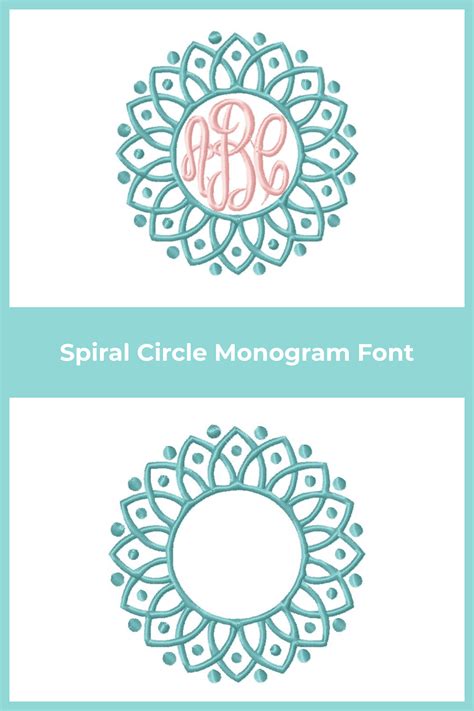 15 Best Circle Monogram Fonts In 2023 Free And Premium Masterbundles