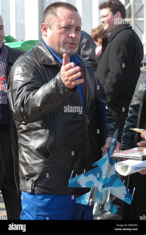 Aug 16 2009 Moscow Russia Commander And Pilot Colonel Igor Tkachenko Was Killed And At