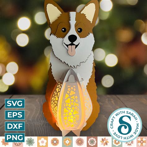 Corgi Lantern Craft With Sarah