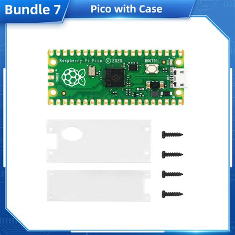 Original Raspberry Pi Pico Rp2040 Microcontroller Chip Dual Core Cortex M0 Low Power Optional