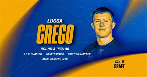 The Draft File Pick 48 Lucca Grego