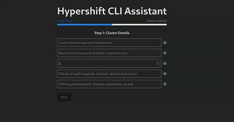 Github Shiftstackhcp Cli Assistant An Interactive Web Ui Wizard