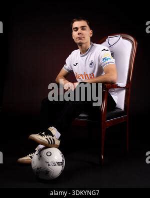 Swansea City Unveil The Signing Of Leo Walta At The Fairwood Training