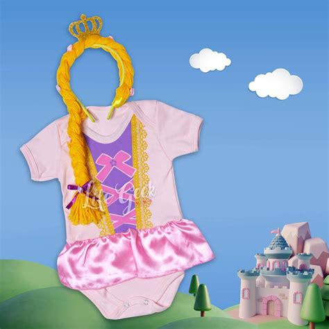 Body Bebê Rapunzel Life Geek Toalhas De Banho E De Rosto Geek