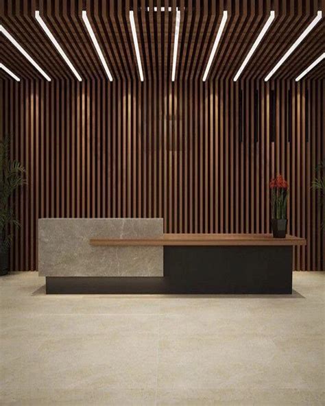 Modern Reception Counter Design
