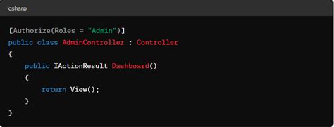 How To Use Authorization Filter In Net Core 6