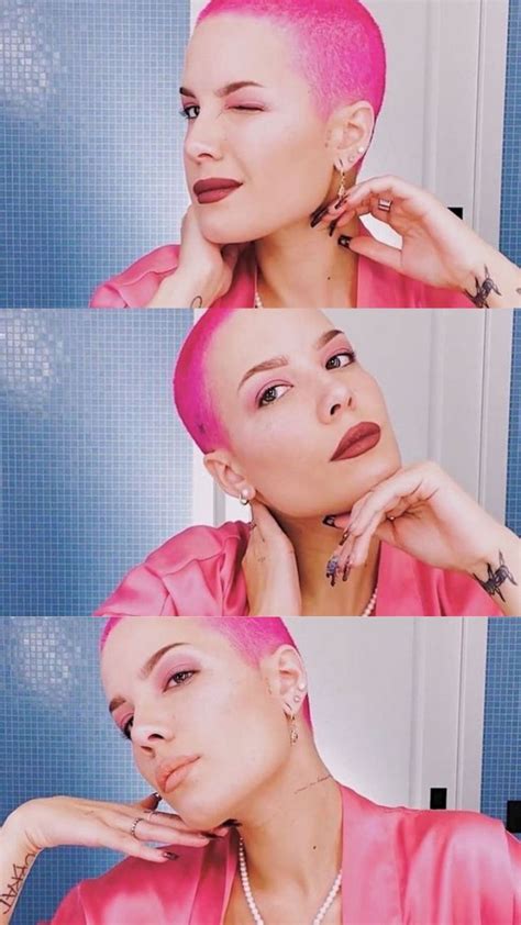 Halsey Makeup About Face
