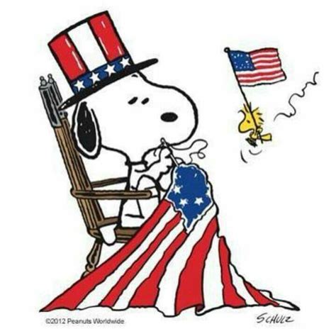 47 Best Snoopypeanuts Patriotic Images On Pinterest Peanuts Cartoon
