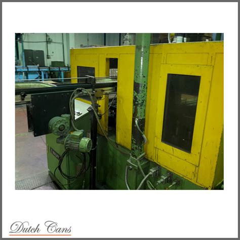 Krupp Can O Mat Dvko Parterflangerbeaderseamer Dutch Cans L Used Can Making Machines
