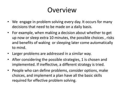 problem solving techniques pptx