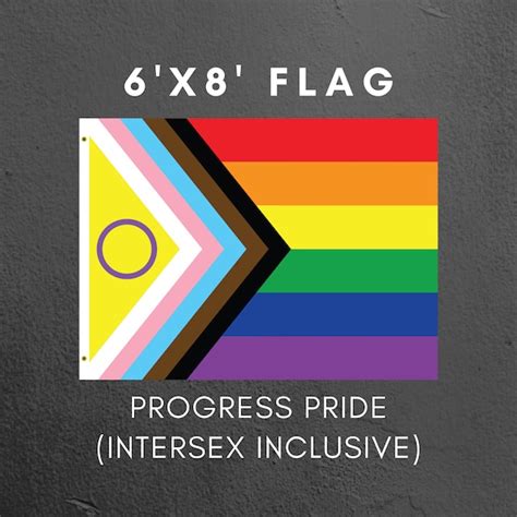 Intersex Inclusive Pride Flag Sticker Etsy