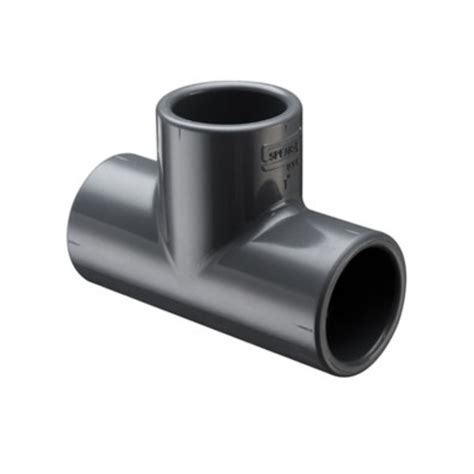 Spears 801 005 Sch 80 Pvc 1 2 Inch Tee Socket