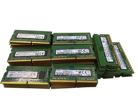 Samsung Micron Sk Hynix Kingston 8gb 1rx8 Pc4 2666v Laptop Ram Mixed