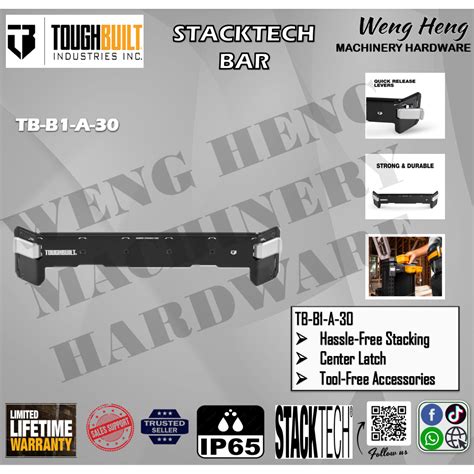 Toughbuilt Stacktech Bar Model Tb B1 A 30 Shopee Malaysia