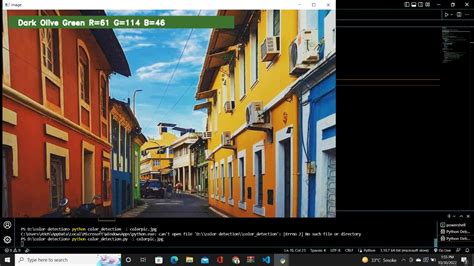 world wide information color detection using python