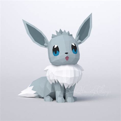 Pokemon Papercraft Templates Eevee
