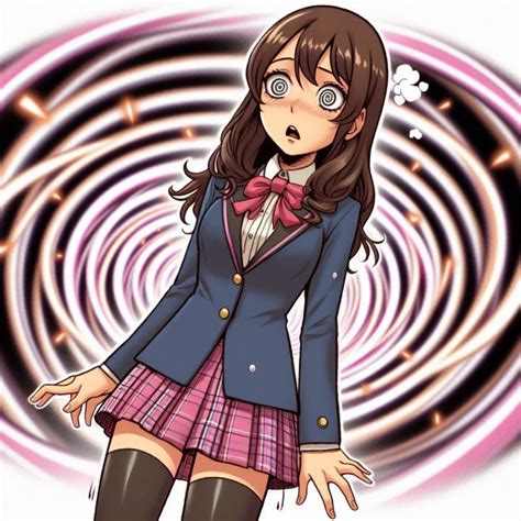 Schoolgirl Falling Into A Trance By Jobvane On Deviantart