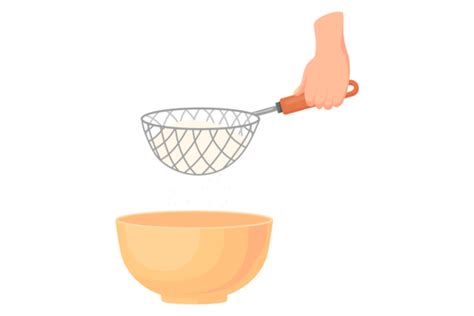 Flour Sifting Icon Cartoon Sifter In Hu Graphic By Smartstartstocker · Creative Fabrica