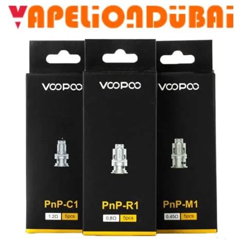 Voopoo Pnp Replacement Coils 5pcspack Vape Lion Dubai