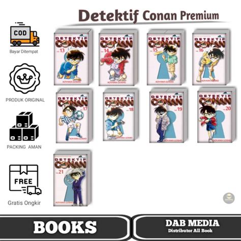 Jual Detektif Conan Seri Premium Mulai Vol 1 Sampai 21 Satuan Aoyama