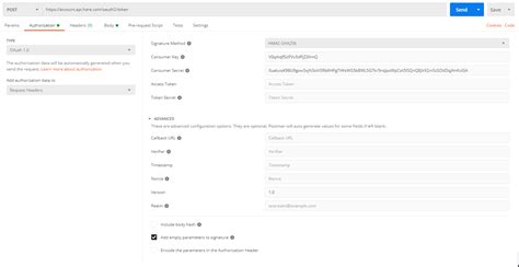 How To Get Access Token For Here Api Using Postman Stack Overflow