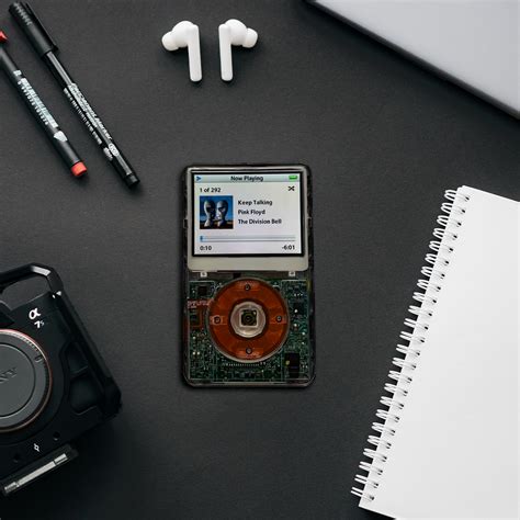 Clear Apple Ipod Classic Black 5th Generation Upgraded With Sdxc Card