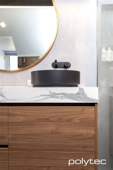 Notaio Walnut Colour Gallery Polytec Rustic Bathroom Vanities