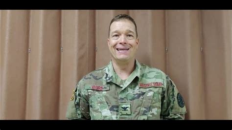 Col Doss Addresses The Troops Youtube