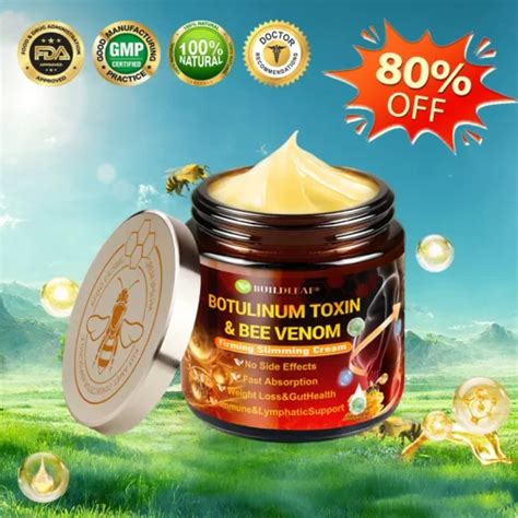 Botulinum Toxin And Bee Venom Firming Slimming Cream Buy Today 80 Off