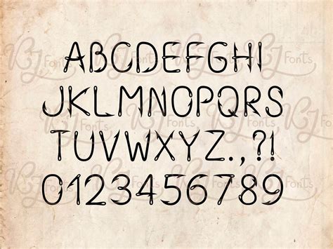 Fish Hook Font Fisher Font Ttf Fish Hooking Font Installable Font Hook