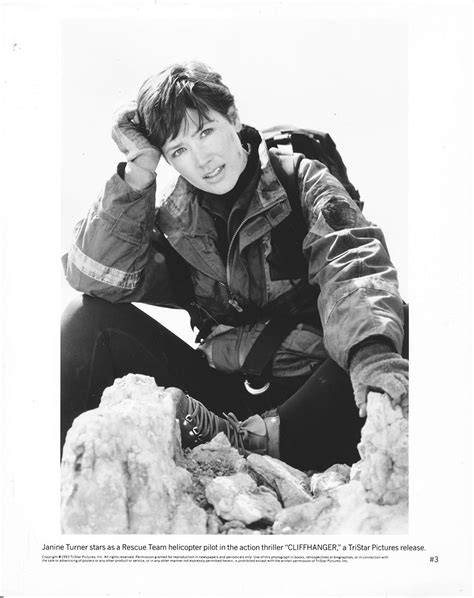 Janine Turnercliffhanger8x10 Original Photo A9027 Home