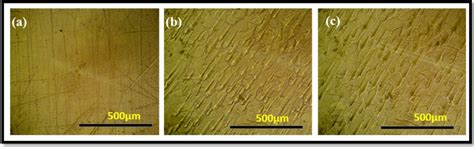 Etch Patterns Of M35ds Crystal A Without Methanol B C With Methanol
