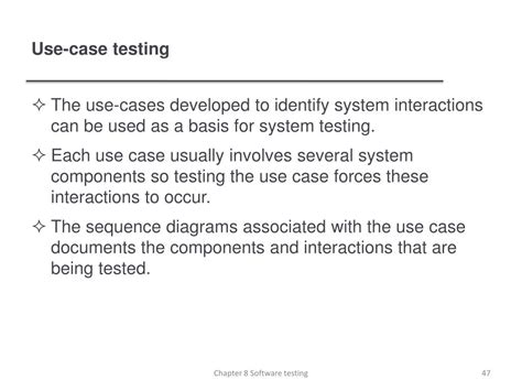 PPT Chapter 8 Software Testing PowerPoint Presentation Free Download ID 1383843