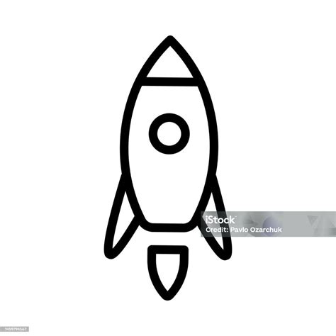 로켓 라인 아이콘입니다 성장 이익 소득 추세 경력 직업 시작 공간 별 이륙 아이디어 혁신 미래 창의성 사업 개념입니다 흰색 배경에 벡터 검은 선 아이콘 0명에 대한 스톡