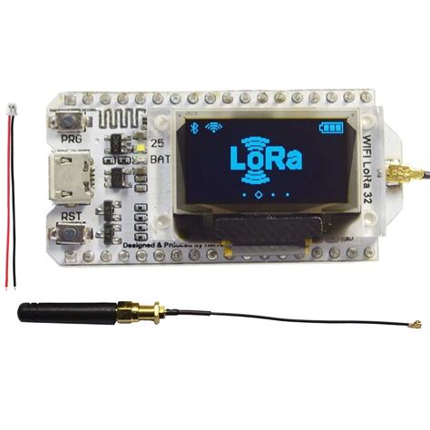 Buy Diymalls 915mhz Esp32 Lora Oled 096 Inch Module Lora Antenna U