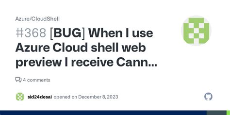 Bug When I Use Azure Cloud Shell Web Preview I Receive Cannot Get Proxy3000 Error · Issue