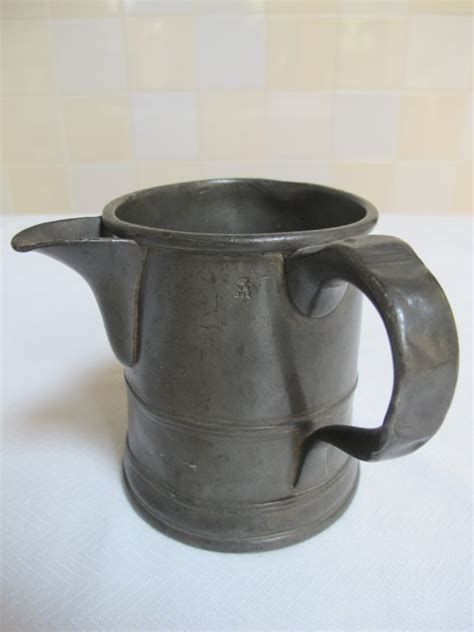 Branded Pint With Spout Tin 19th Century Catawiki