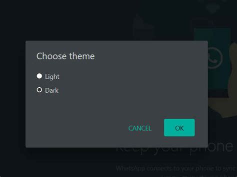 How To Enable Dark Mode For Whatsapp Web Pc Tips One
