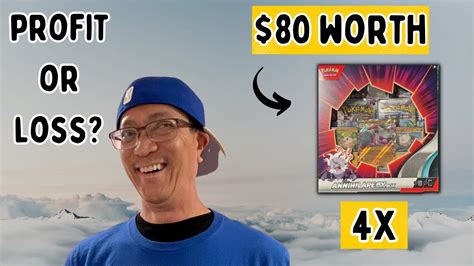Profit Or Loss Opening 80 Worth Of Pokemon Cards From 4x Annahilape Ex Boxes Youtube
