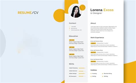 Detail Contoh Interest Dalam Cv Koleksi Nomer