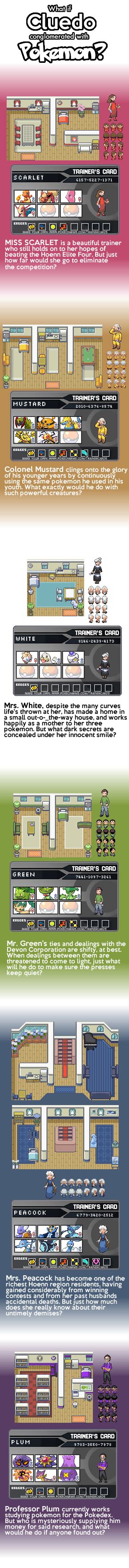 Cluedo Pokemon By Zoo977 On Deviantart