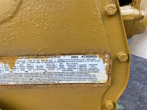 2004 Caterpillar C11 Engine For Sale Hialeah Fl Ar 246 9431
