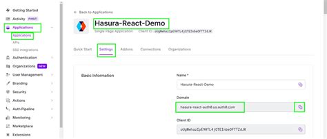 react authentication using auth0 and hasura