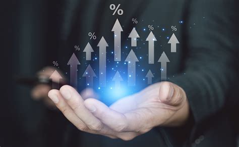 ฺ사업 성장률 이익 증가 및 세금 증가 백분율 기호와 함께 위쪽 화살표로 표시됩니다 가격에 대한 스톡 사진 및 기타 이미지 가격 개념 경제 Istock